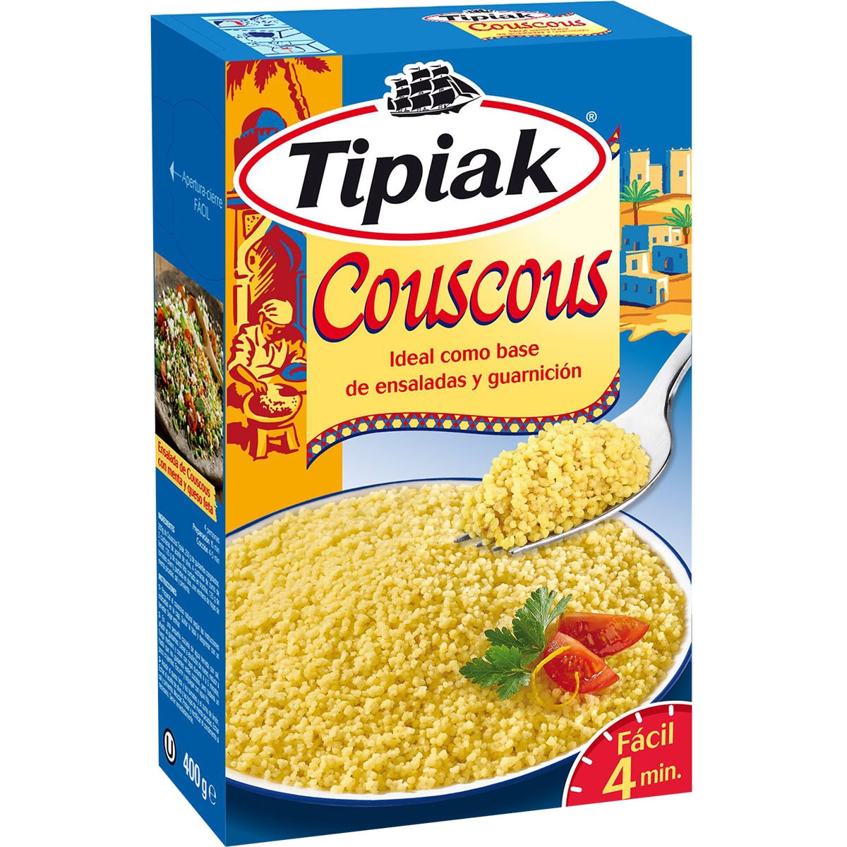 Cous cous paquete 400 g · TIPIAK · Supermercado El Corte Inglés El ...