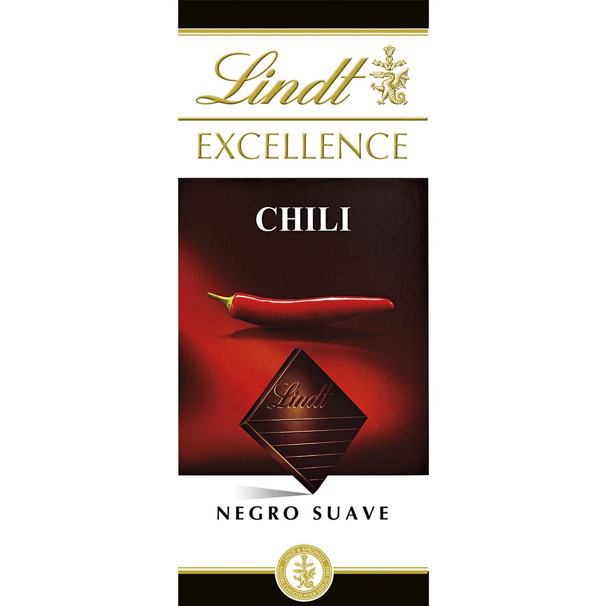 Chocolate negro suave con chili tableta 100 g · LINDT EXCELLENCE ...