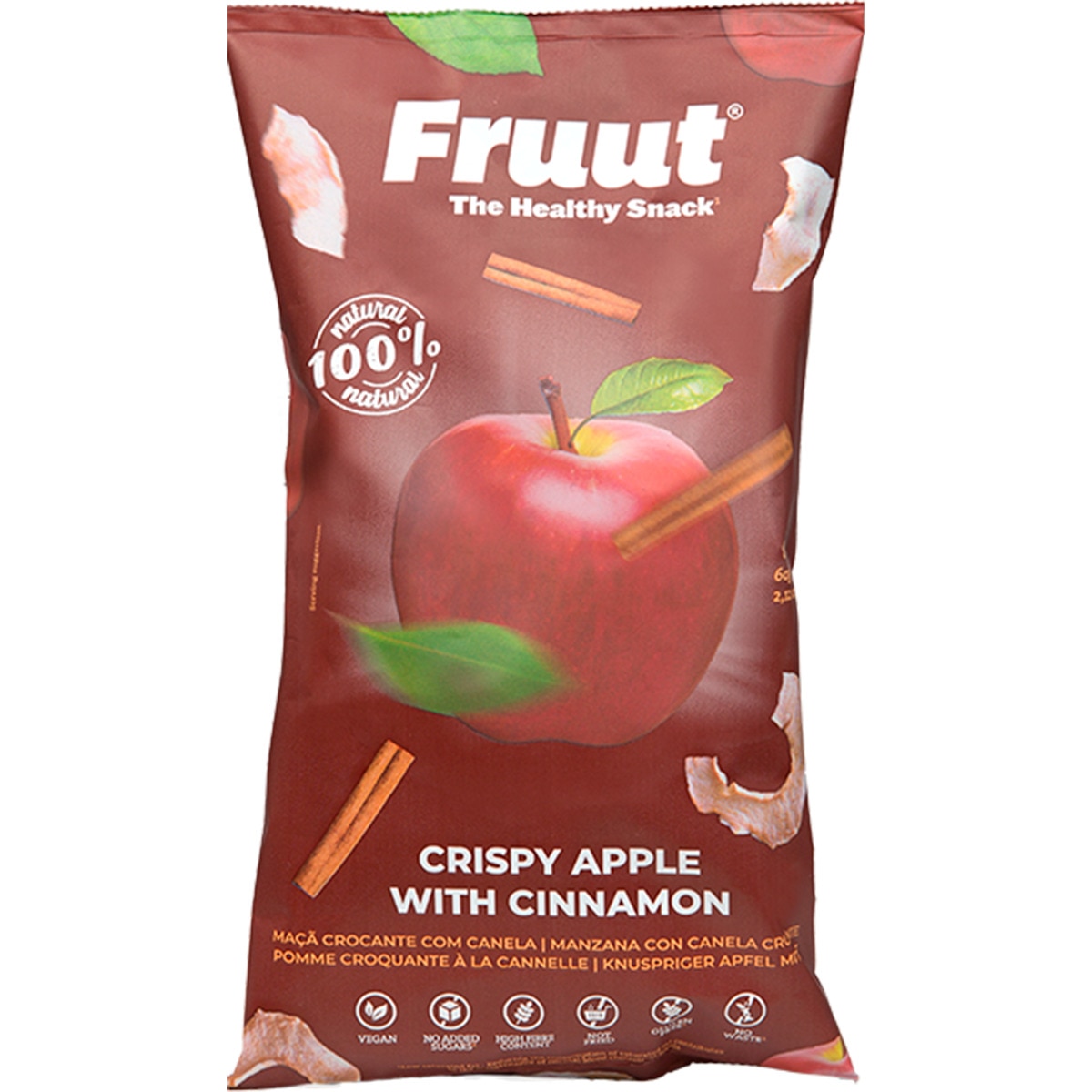 Maçã de Canela Crocante embalagem 60 g · Fruut · Supermercado El Corte ...
