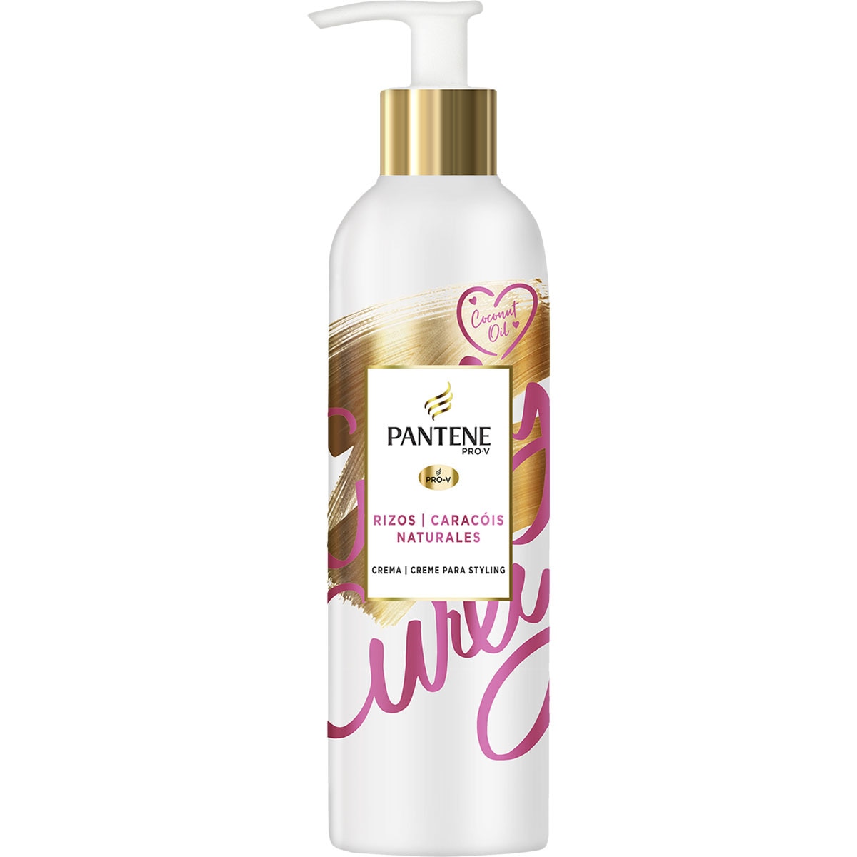 Crema de peinado Rizos Naturales dosificador 235 ml · PANTENE PRO-V ...