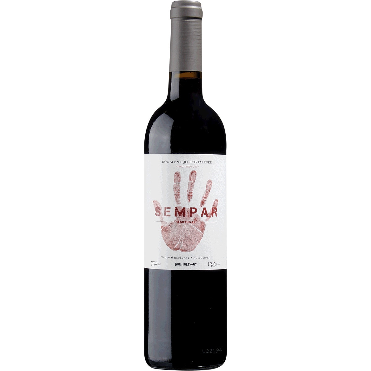 Vinho Tinto Alentejano Doc garrafa 75 cl · Sempar · Supermercado El ...