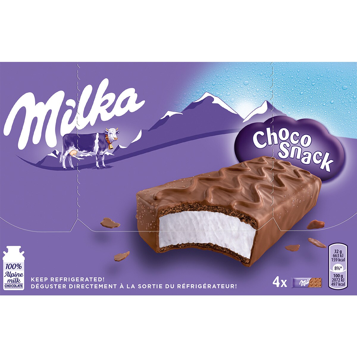 Snack Pack 4x29g · Milka · Supermercado El Corte Inglés El Corte Inglés