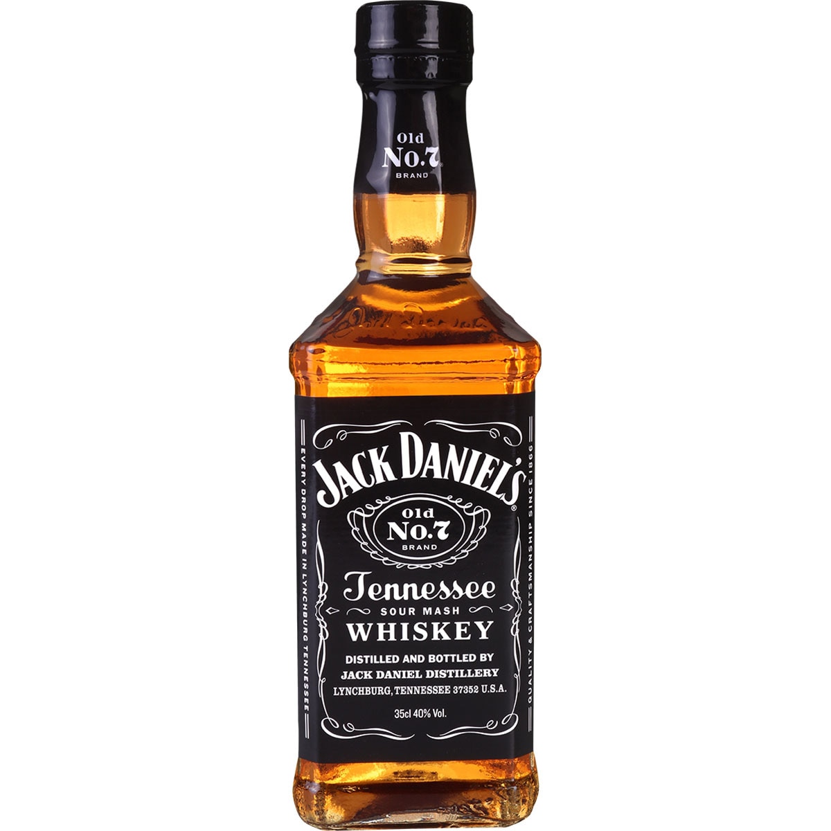 Old Nº 7 whiskey de Tennessee botella 35 cl · JACK DANIELS ...