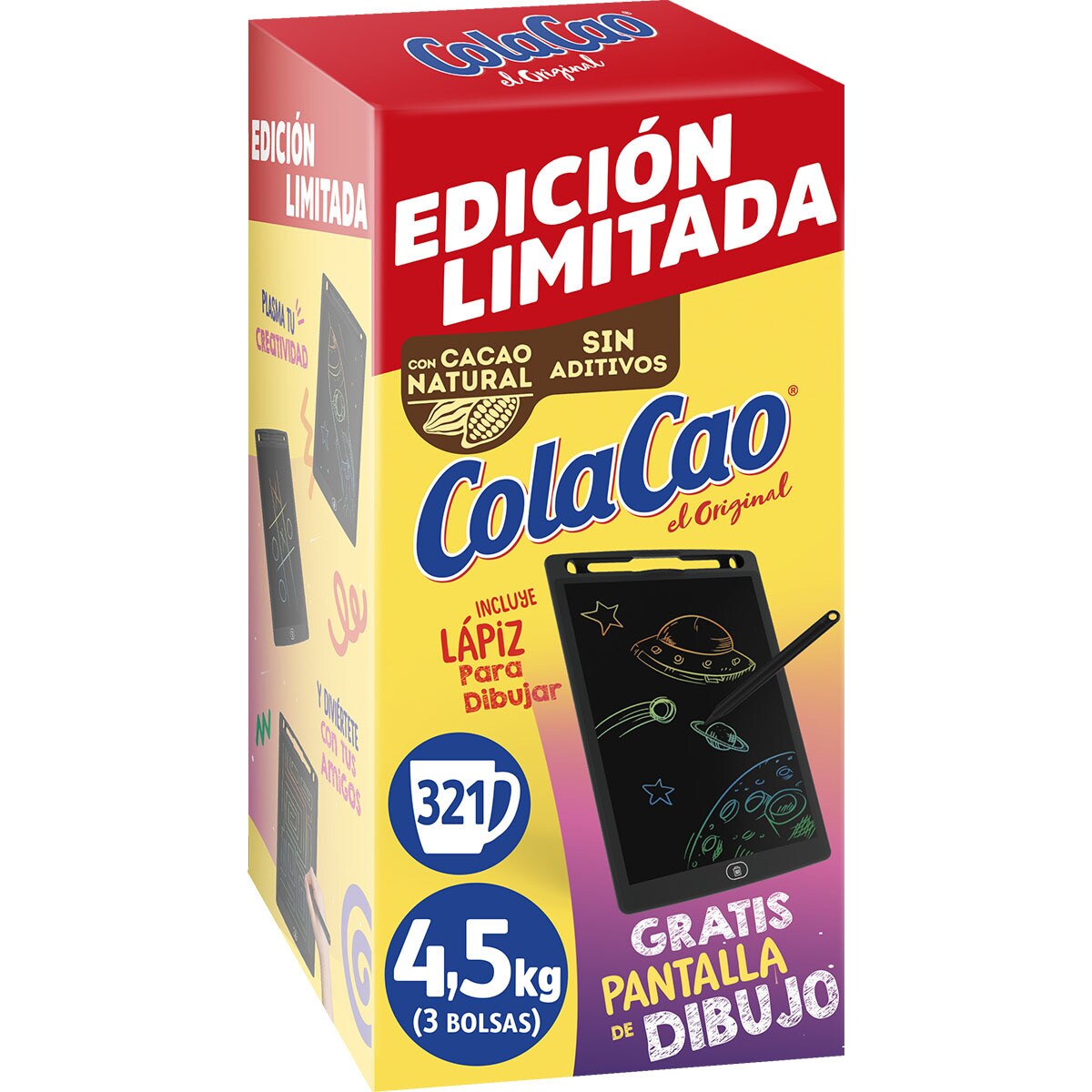 Original cacao soluble Edición Limitada estuche 4,5 kg con kit de ...
