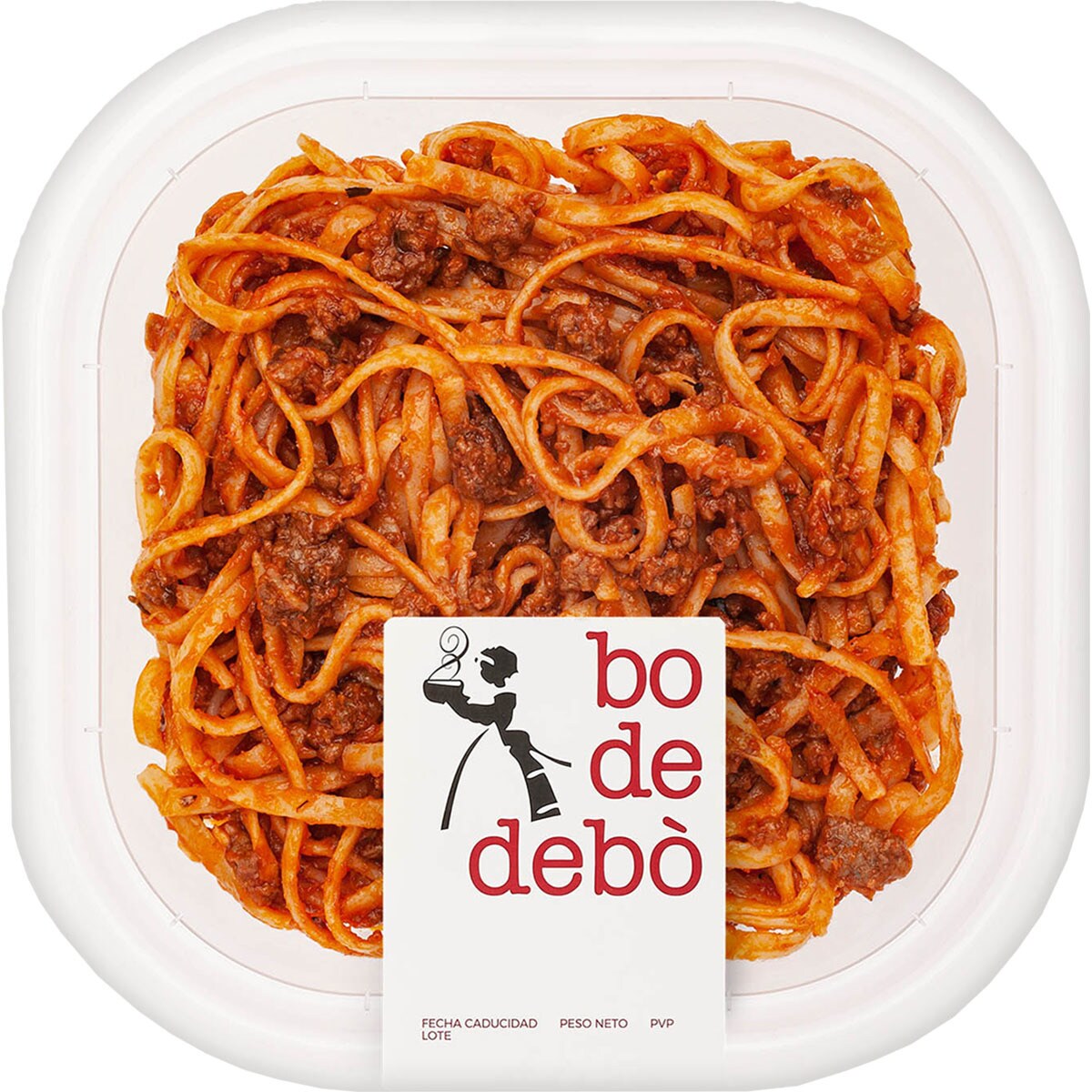 Tallarines boloñesa envase 250 g · BO DE DEBO · Supermercado El Corte Inglés El Corte Inglés