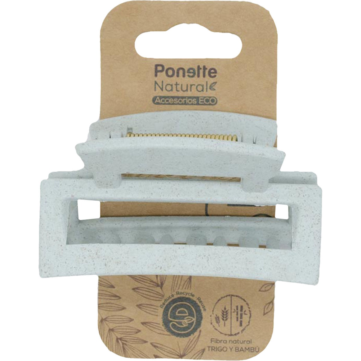 Natural pinza para pelo Eco grande con fibra natural de trigo y bambú ...