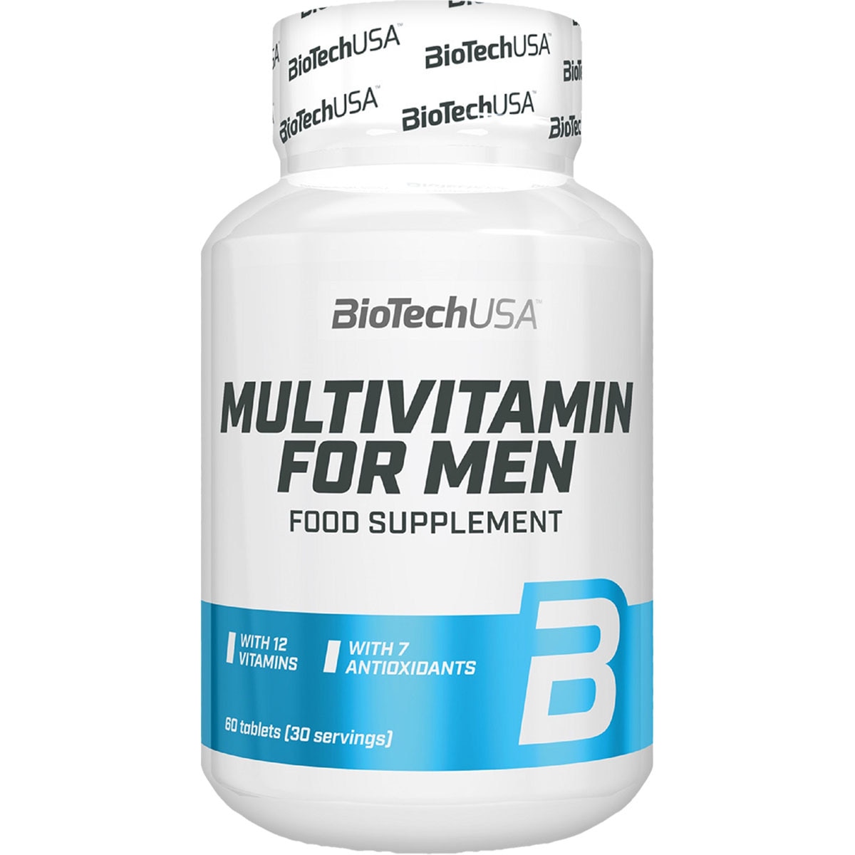 Multivitaminas para hombre con 12 vitaminas y 7 antioxidantes bote 60 ...