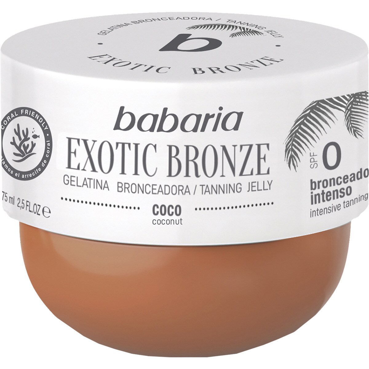Exotic Bronze gelatina bronceadora coco SPF-0 tarro 75 ml · BABARIA ...