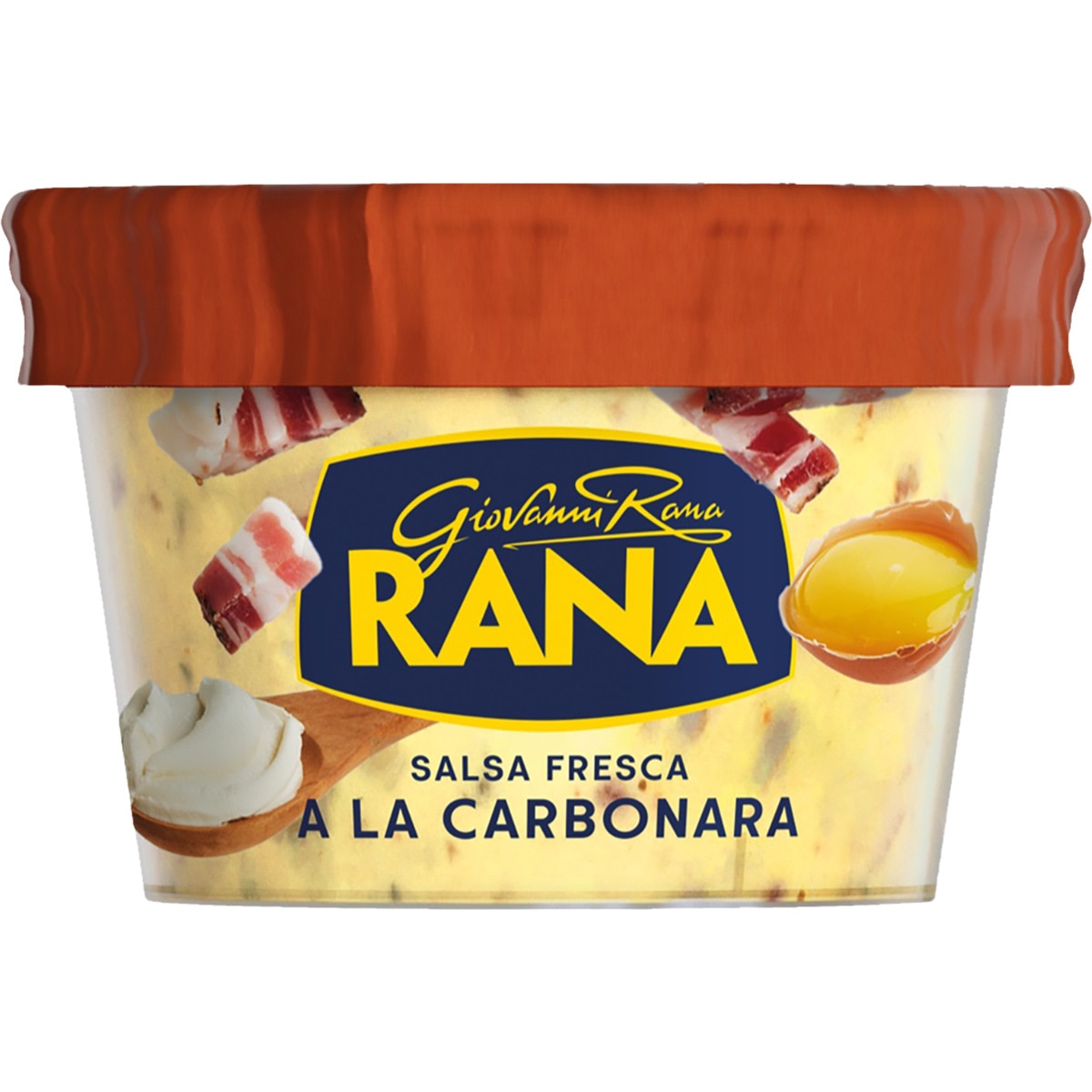 Salsa fresca a la carbonara envase 180 g · GIOVANNI RANA · Supermercado ...