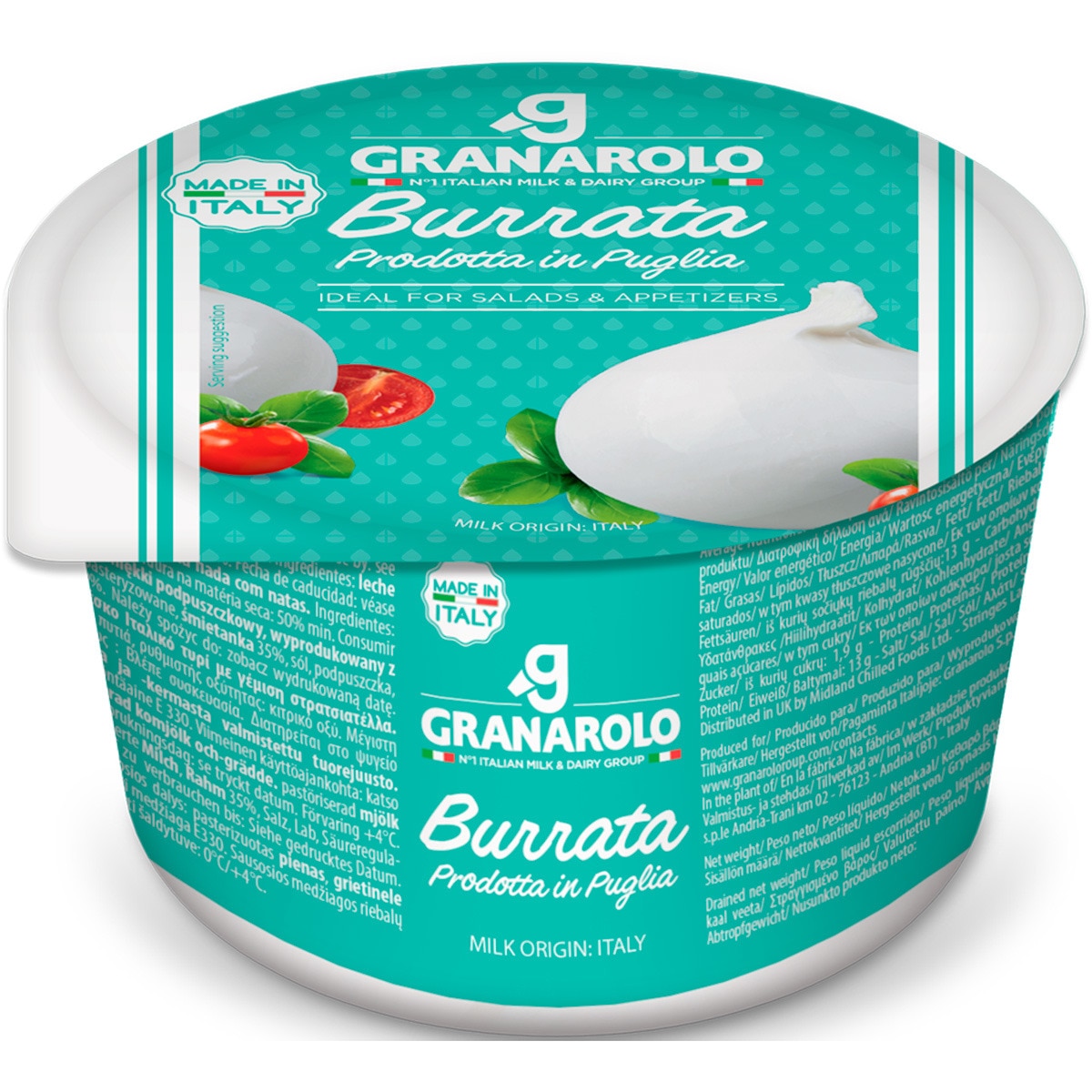 Queijo Burrata unidade 125 g · Granarolo · Supermercado El Corte Inglés ...