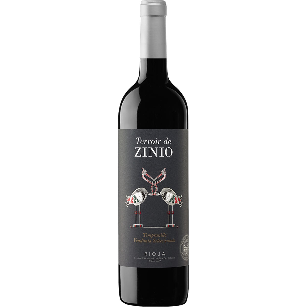 Vino tinto tempranillo crianza DO Rioja botella 75 cl · ZINIO ...