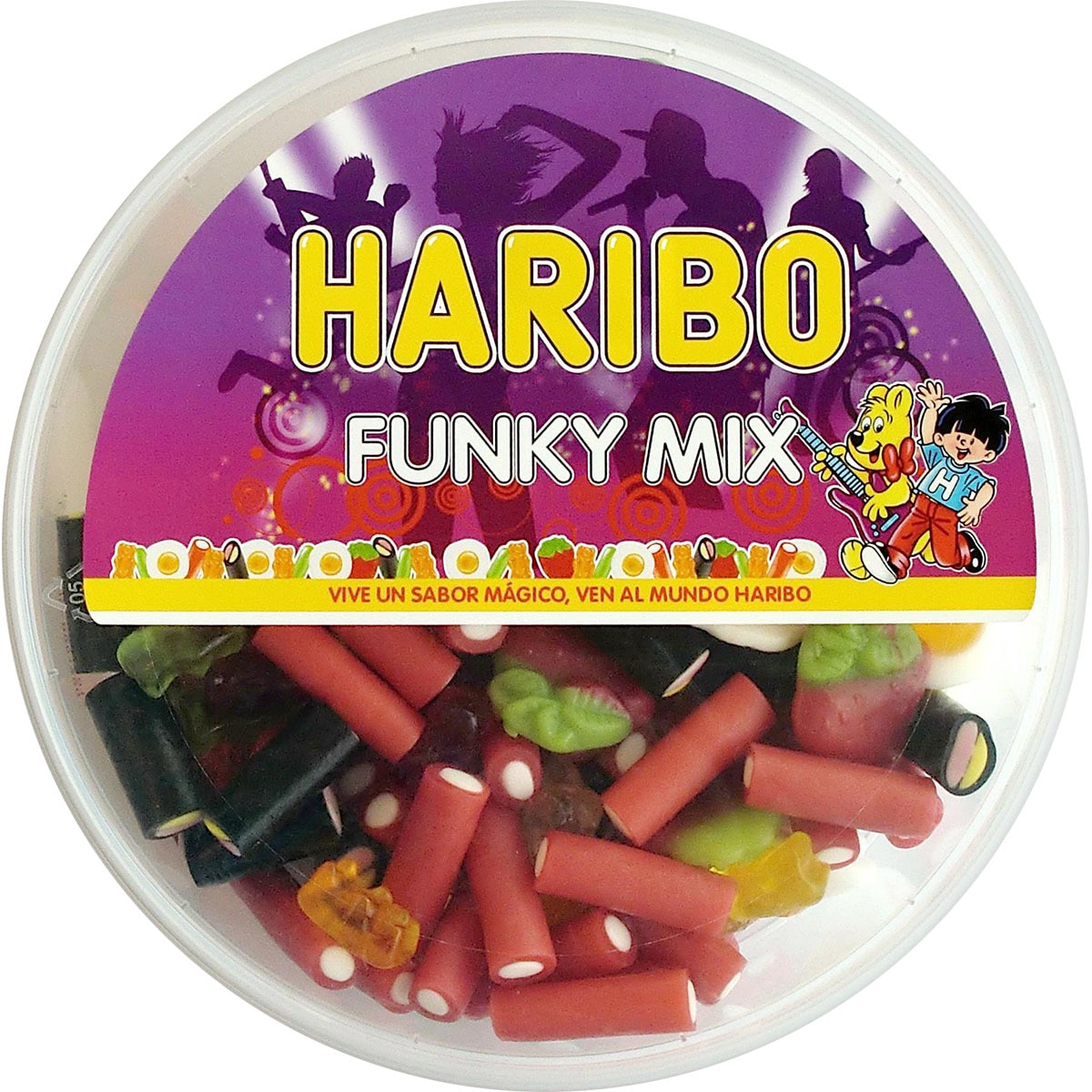 Funky Mix surtido de caramelos de goma en formato familiar tarrina 500 ...