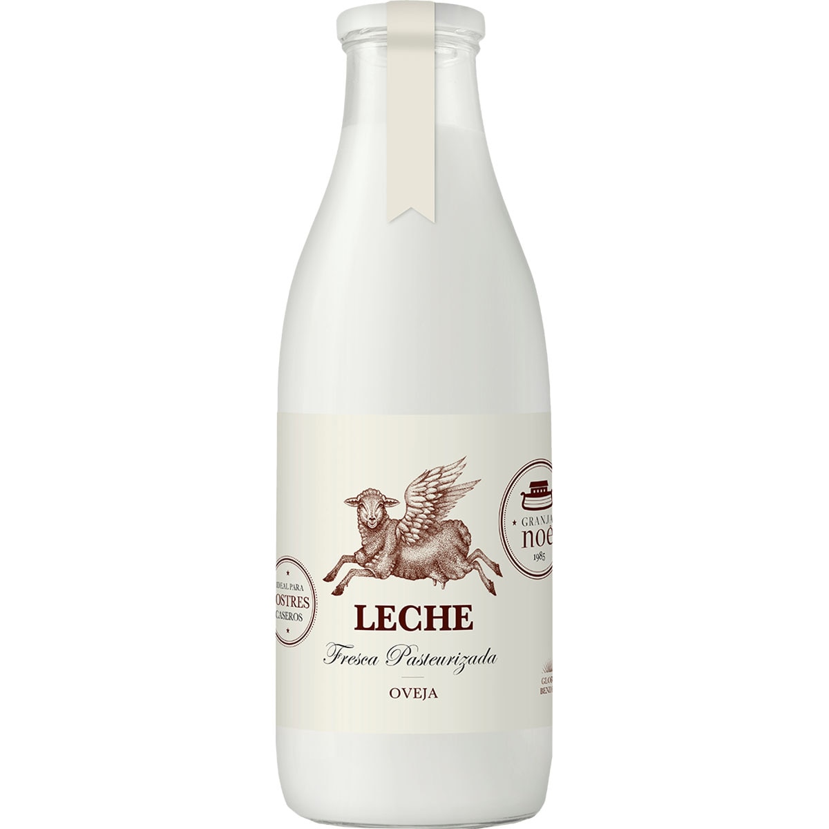 Leche fresca de oveja entera pasteurizada botella 750 ml · GRANJA NOE ...