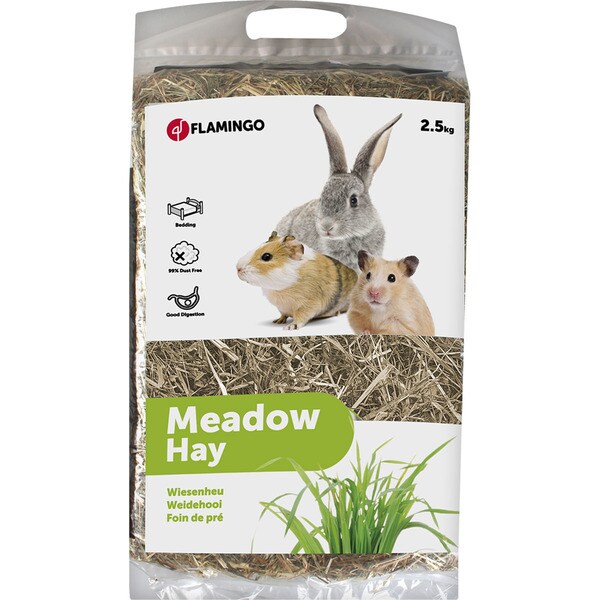 Meadow hay for rabbits and rodents container 2,5 kg · FLAMINGO ...