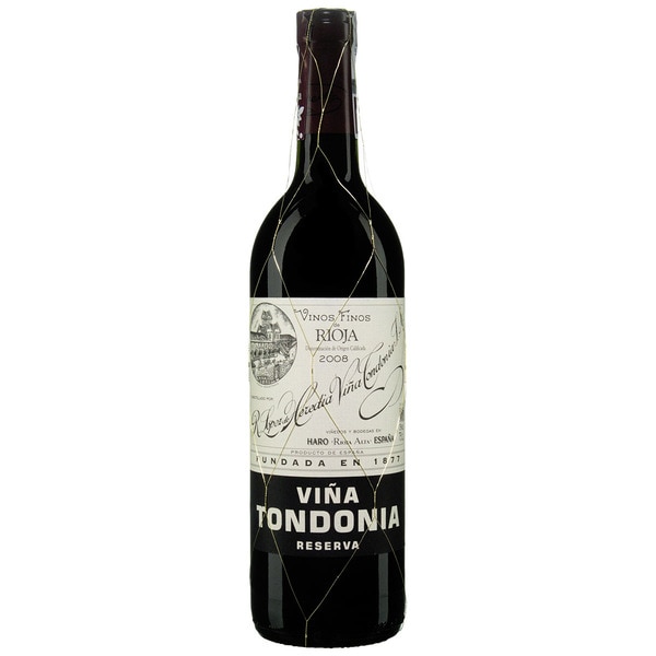 Reserva red wine DOCa Rioja bottle 75 cl · VIÑA TONDONIA · Supermercado ...