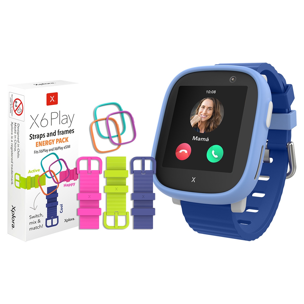 Xplora X6 Play Edición Energy Pack azul Smartwatch para niños
