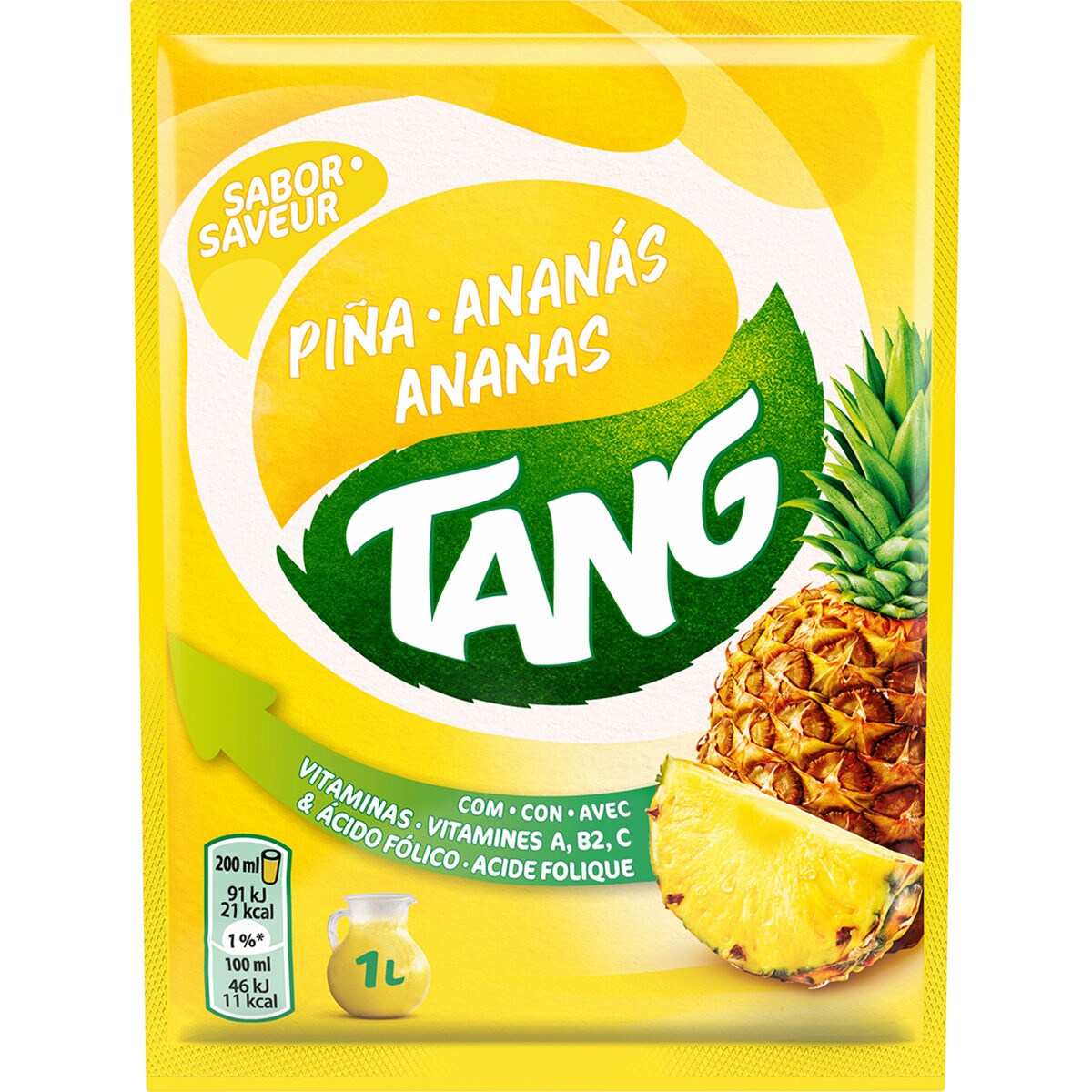 Preparado en polvo para la elaboración de bebida refrescante ...