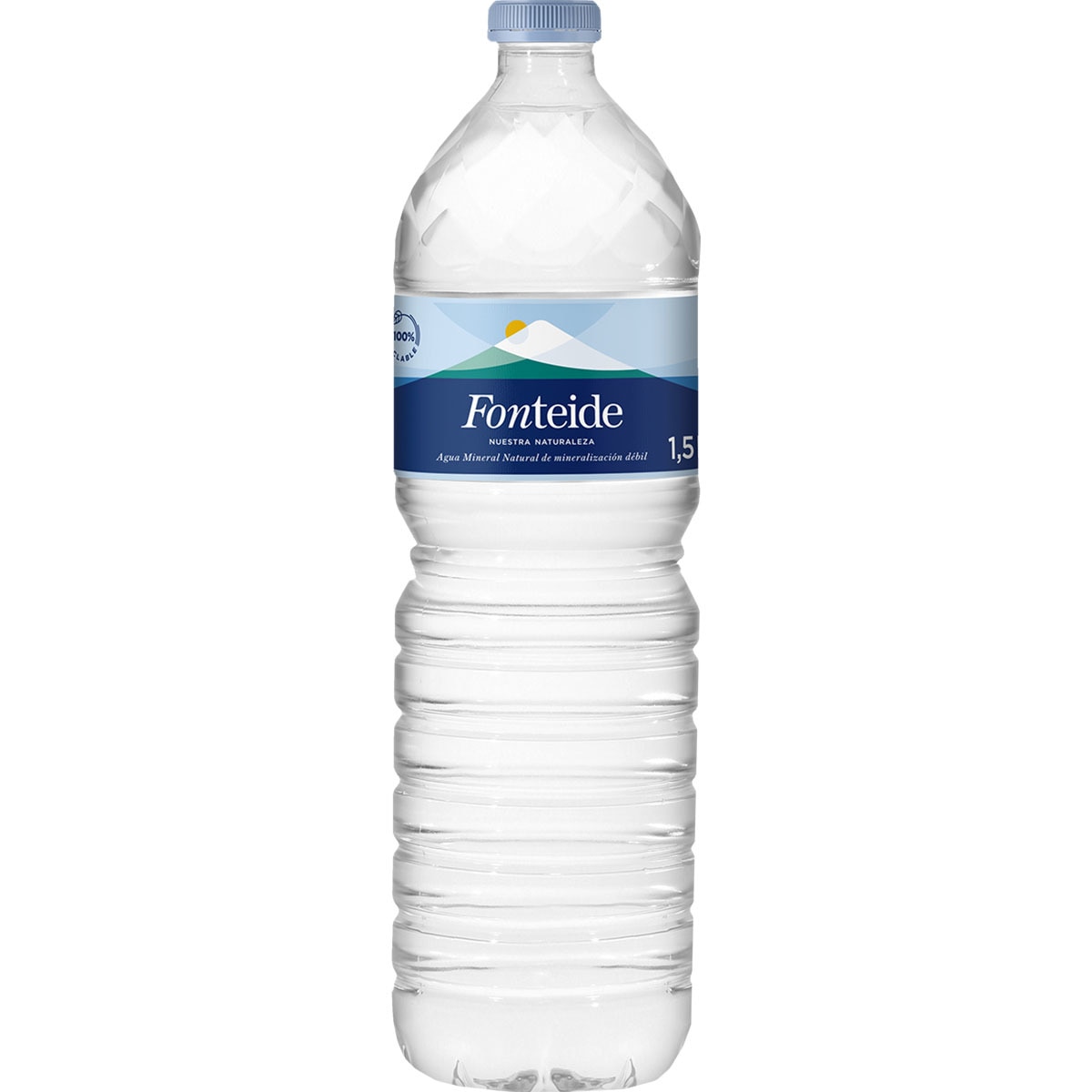 agua mineral natural botella 1,5 l · FONTEIDE · Supermercado El Corte ...