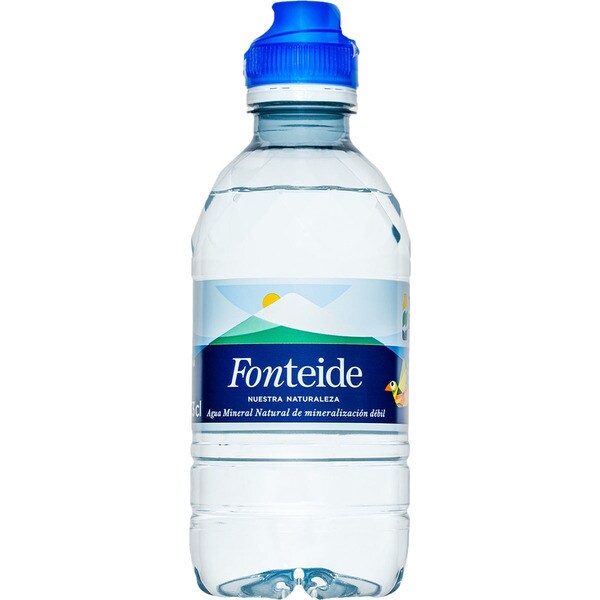 agua mineral natural botella 33 cl · FONTEIDE · Supermercado El Corte ...