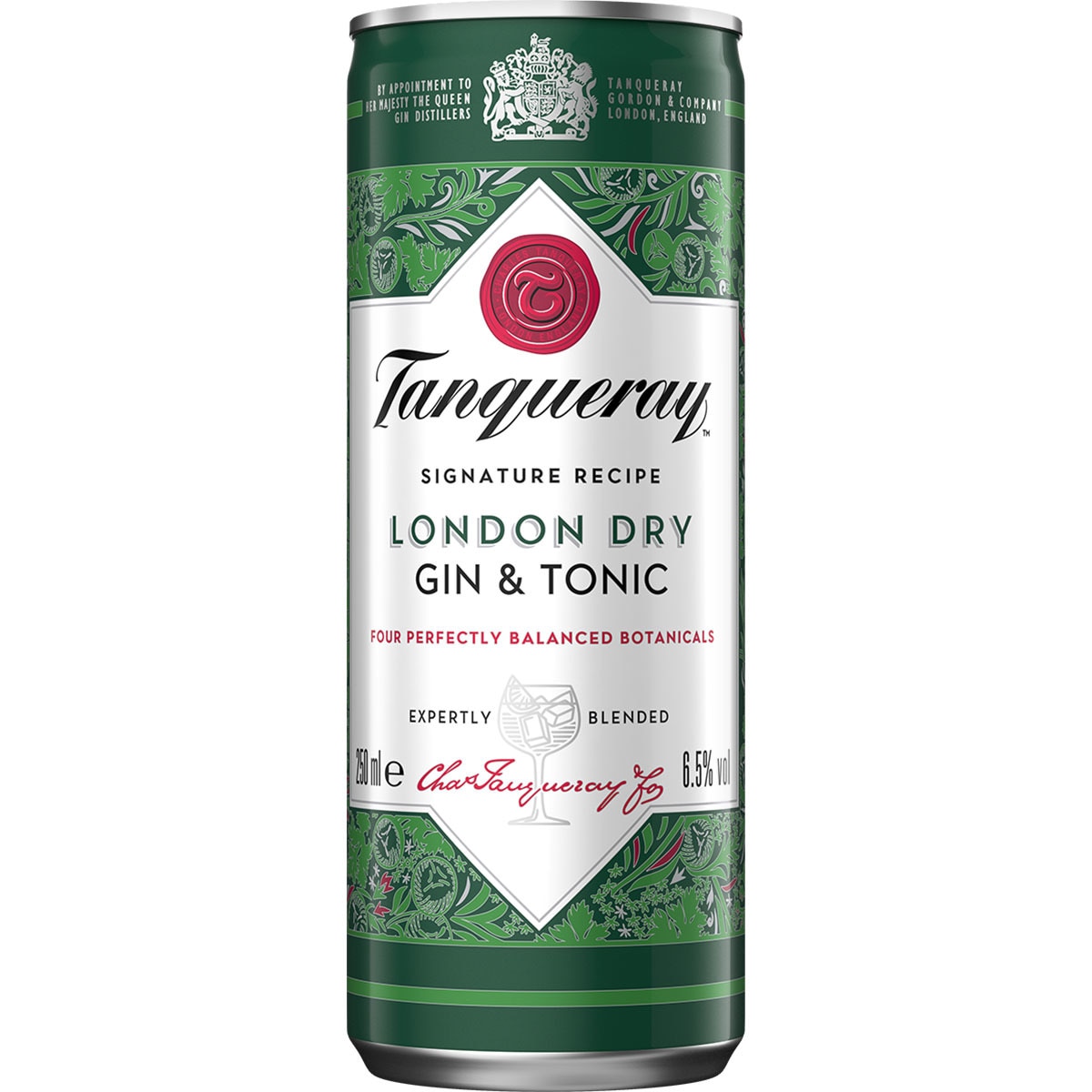 Gin & tonic London Dry lata 25 cl · TANQUERAY · Supermercado El Corte ...