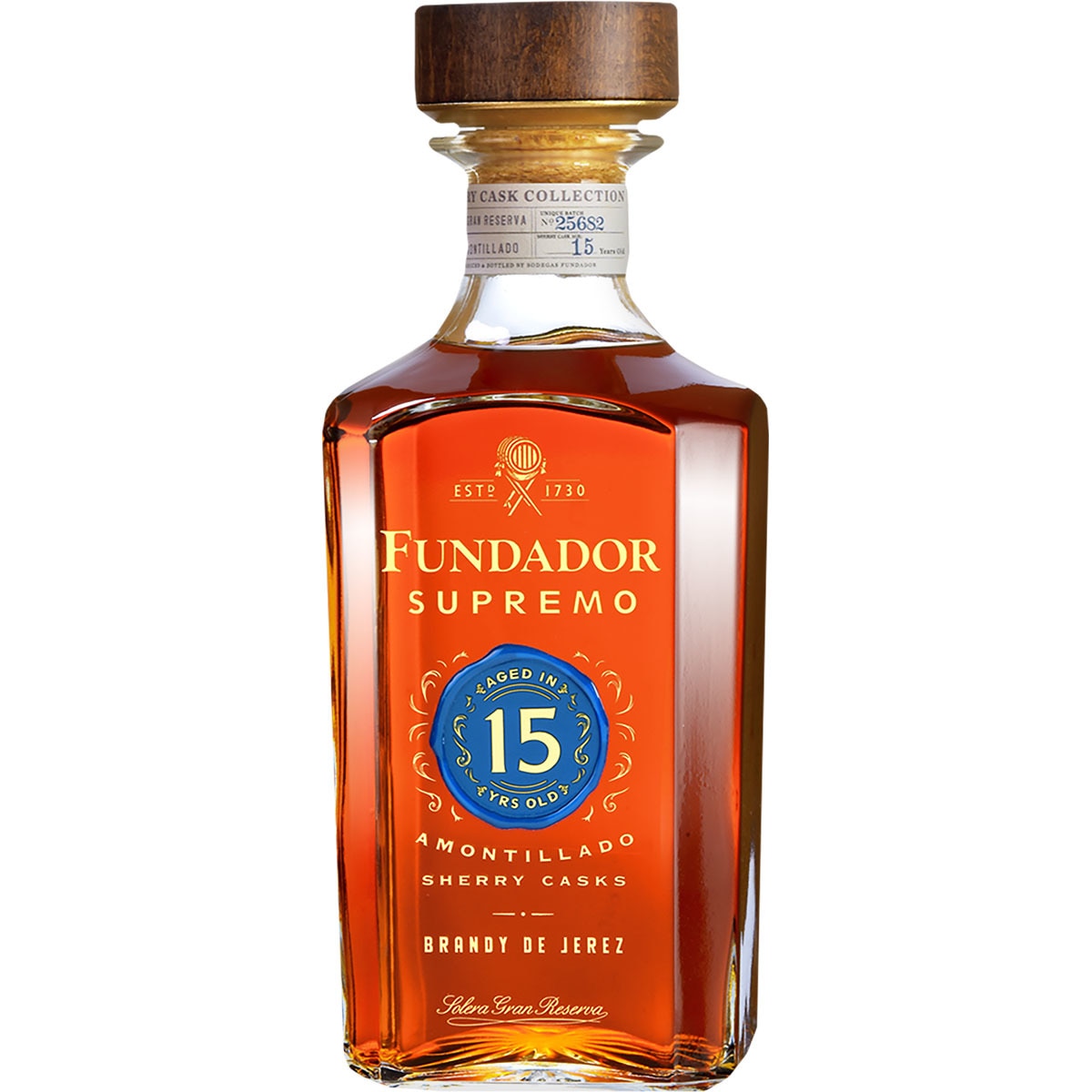 Supremo brandy solera gran reserva amontillado 15 años DO Jerez-Sherry ...