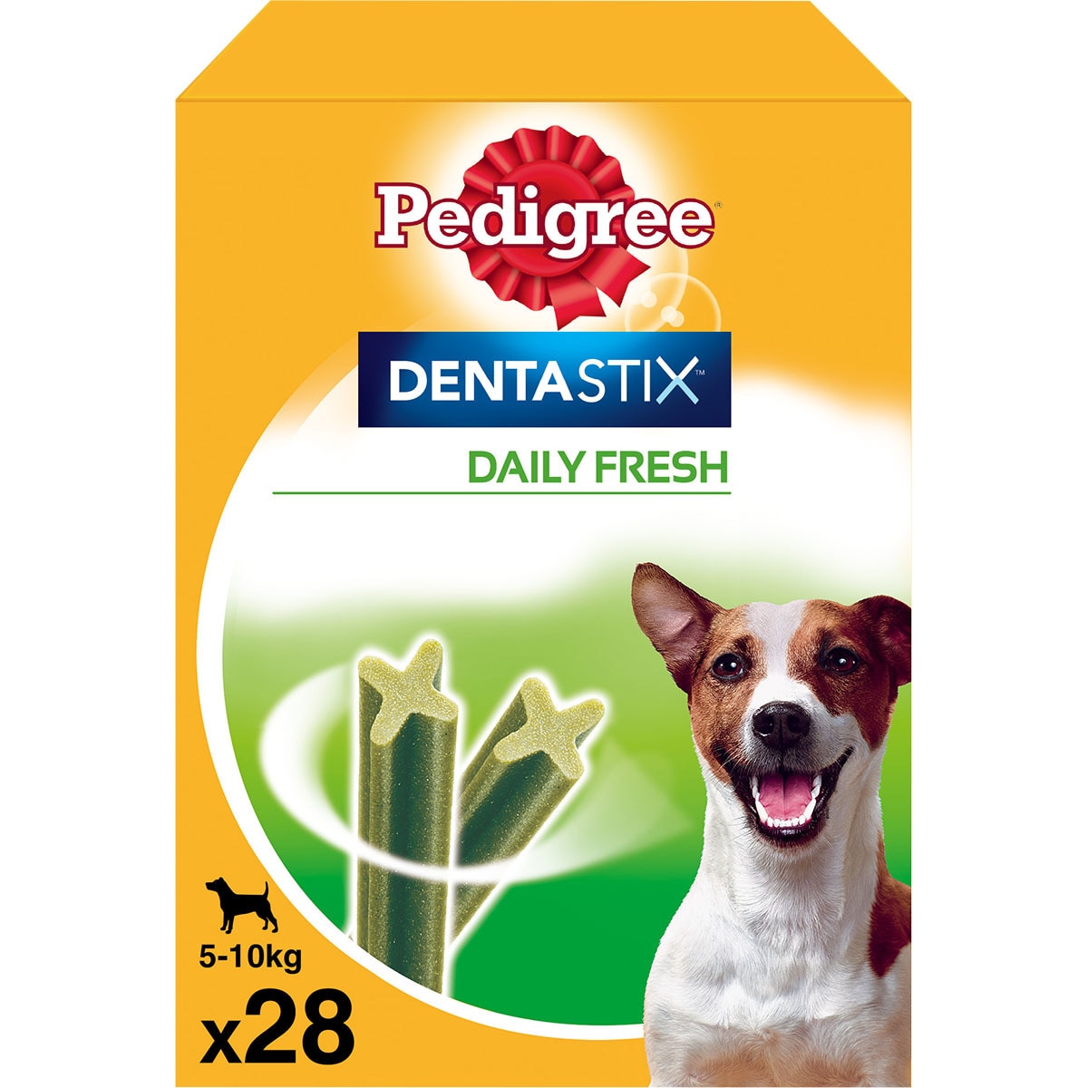 Dentastix Fresh dental snack for small breed dogs fresh breath 28 units ...