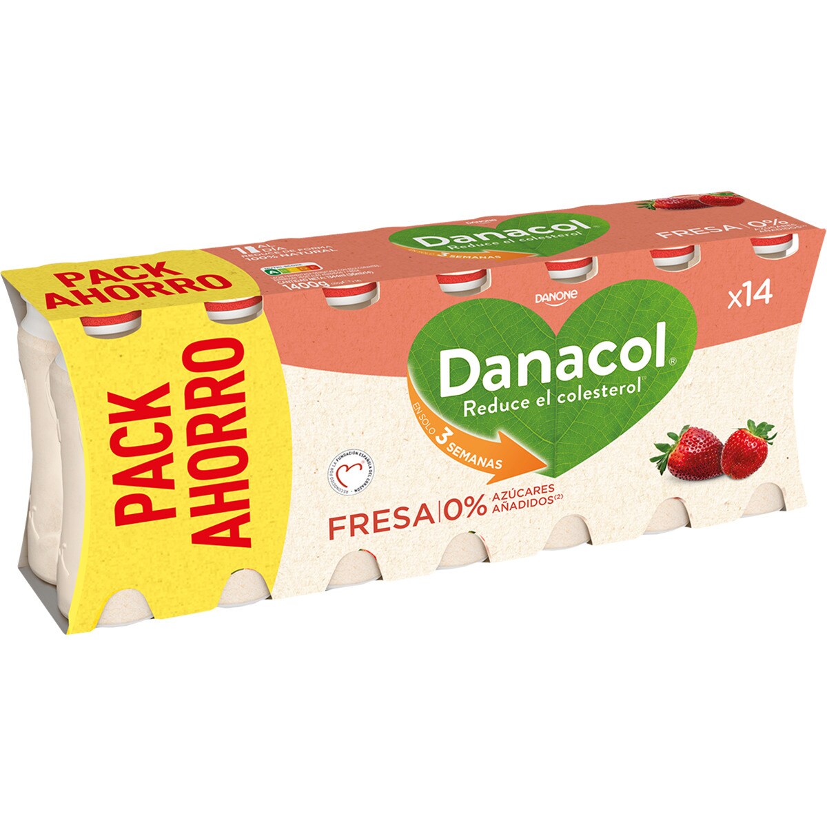 Sabor fresa 0% azúcares añadidos sin gluten pack 14 unidades 100 g pack ...