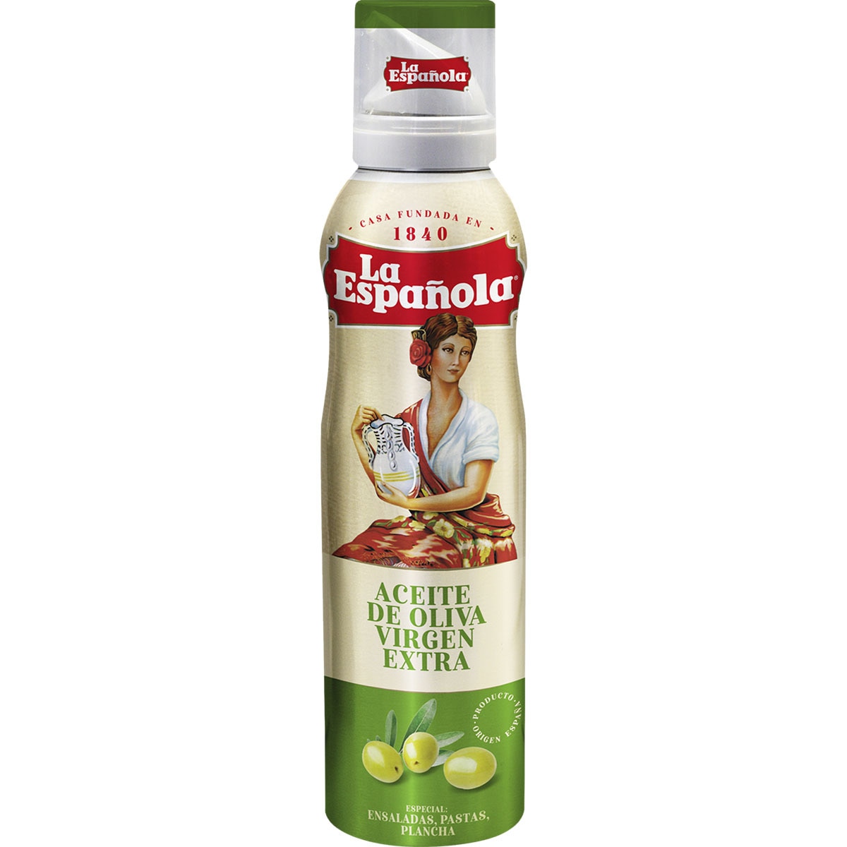 Aceite de oliva virgen extra spray 200 ml · LA ESPAÑOLA · Supermercado ...
