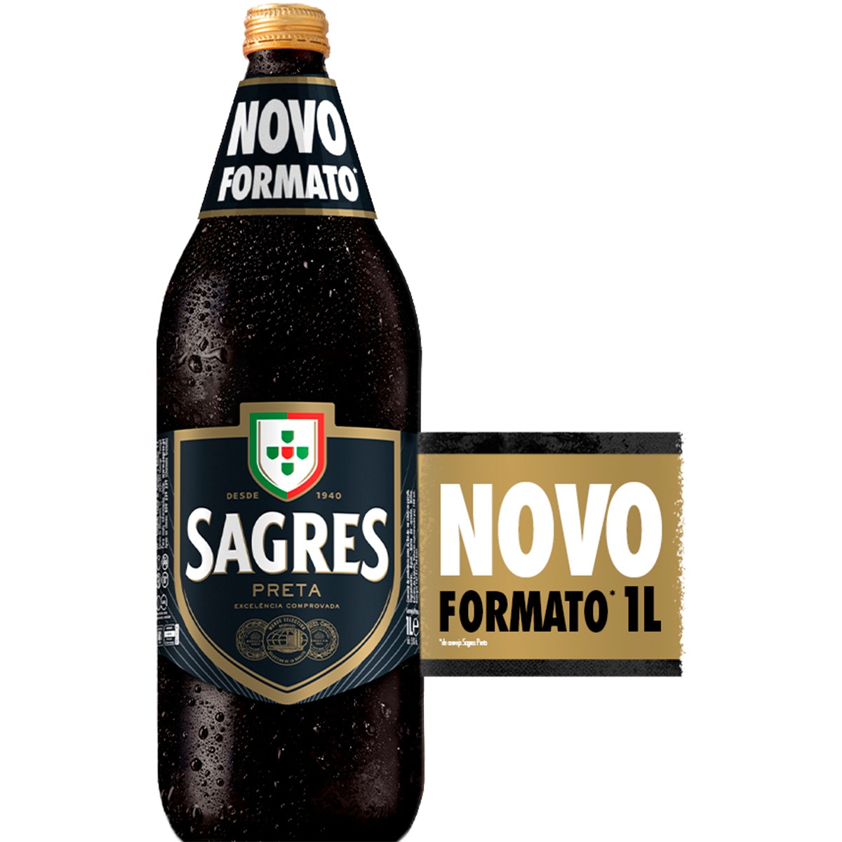 Cerveja Preta garrafa 1 L · Sagres · Supermercado El Corte Inglés El ...