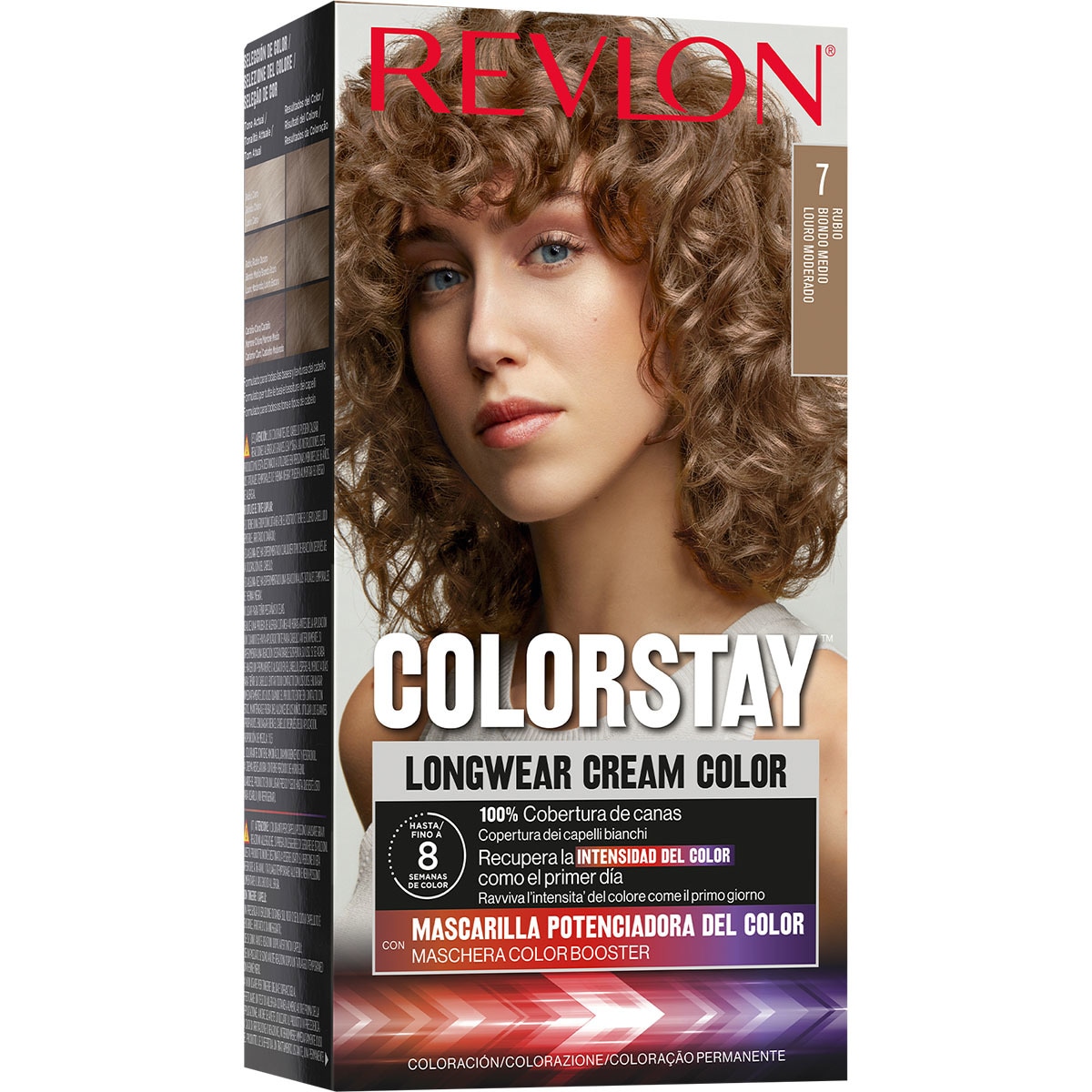 Colorstay tinte coloración permanente Longwear Cream Color nº 7 Rubio ...