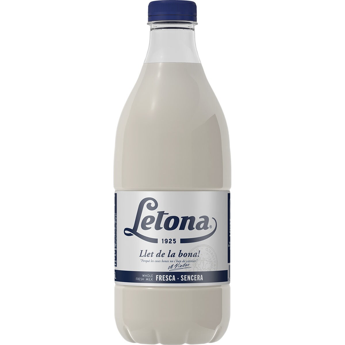 Leche entera fresca botella 1,5 l · LETONA · Supermercado El Corte ...