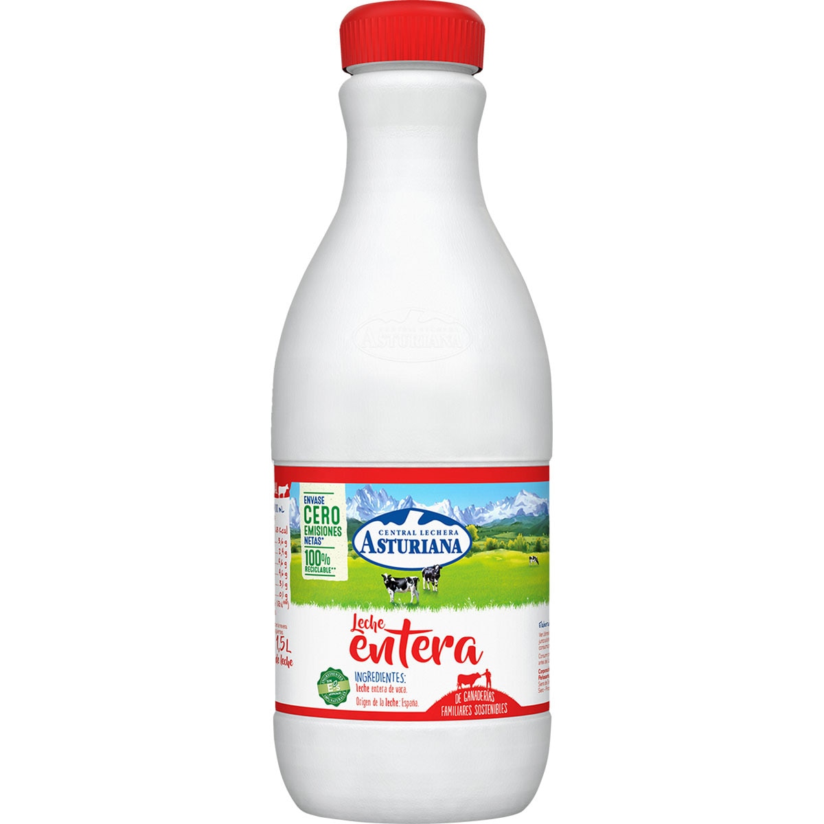 Leche entera botella 1,5 l · ASTURIANA · Supermercado El Corte Inglés ...