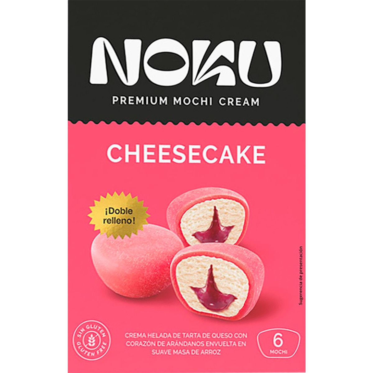 Gelado Mochi de Cheesecake embalagem 210 g · Noku · Supermercado El Corte Inglés El Corte Inglés