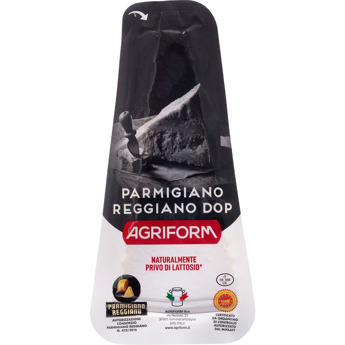 Queijo Parmigiano Reggiano Dop de 20 Meses embalagem 200 g · Agriform ...