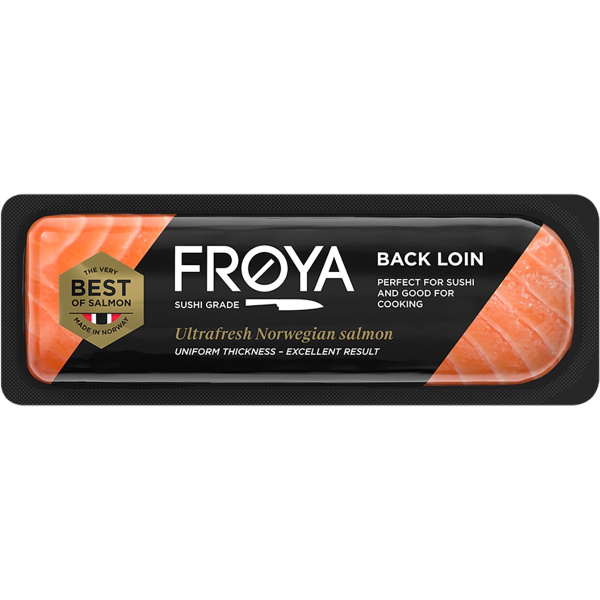 Lomo de salmón sin piel ni espinas bandeja 180 g · FROYA · Supermercado ...