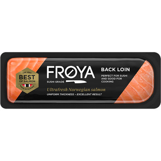 Lomo de salmón sin piel ni espinas bandeja 180 g · FROYA · Supermercado ...