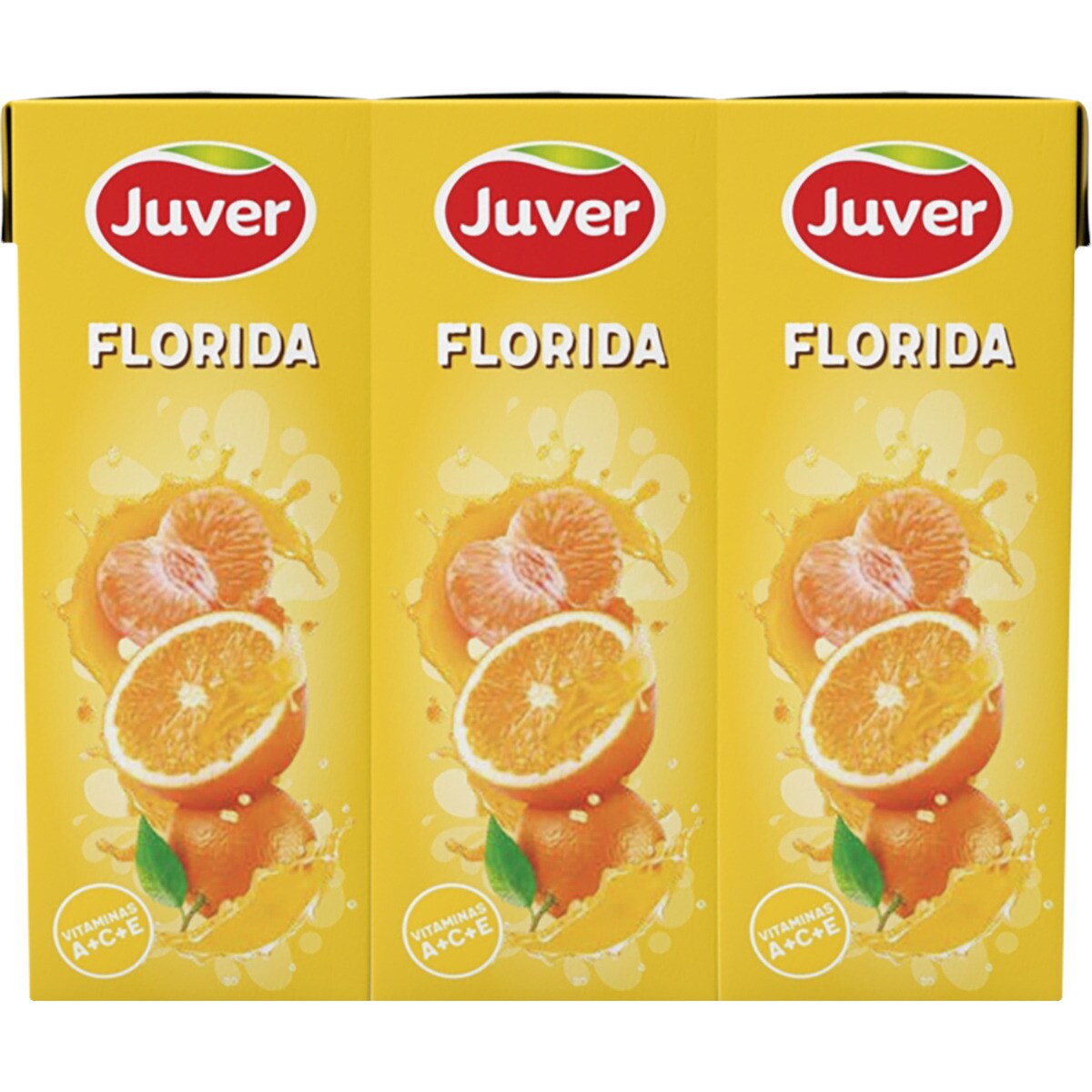 Bebida de zumo Florida de naranja y mandarina pack 3 briks 200 ml ...