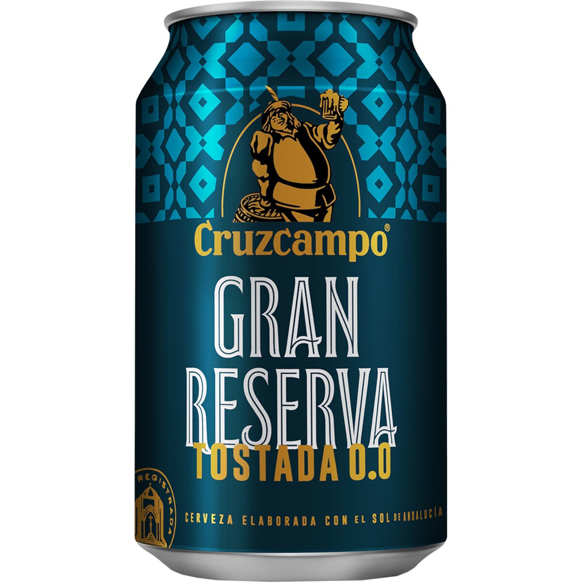 Comprar Cerveza tostada 0,0% alcohol lata 33 cl · CRUZCAMPO GRAN ...