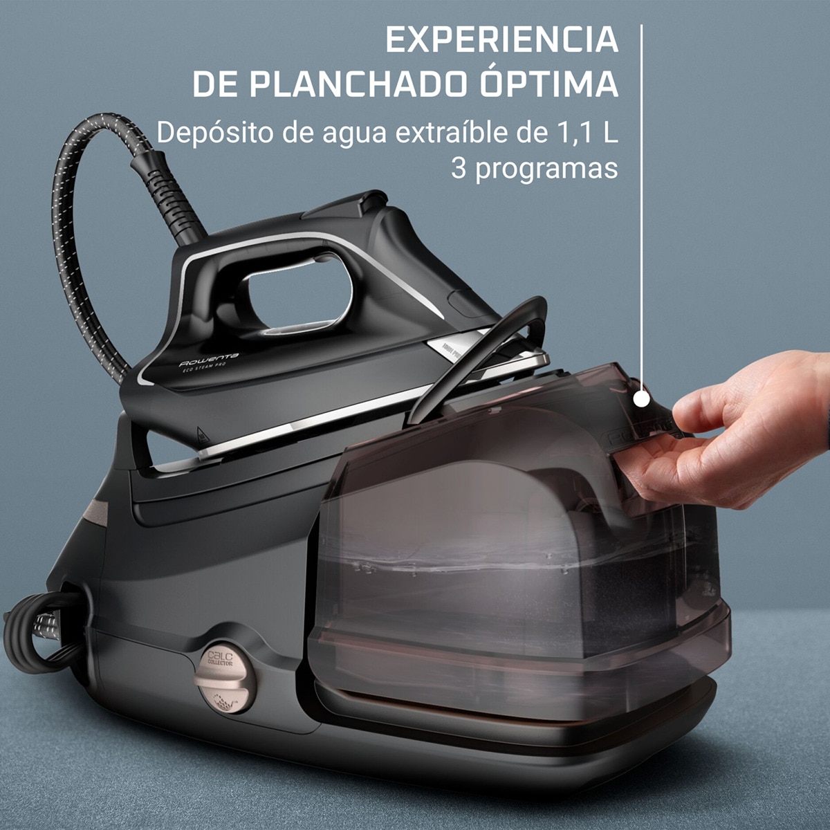 Centro de planchado Rowenta Eco Steam Pro DG9611 con Tecnología ...