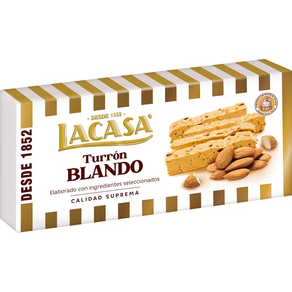 Turrón blando Calidad Suprema estuche 150 g · LACASA · Supermercado El ...