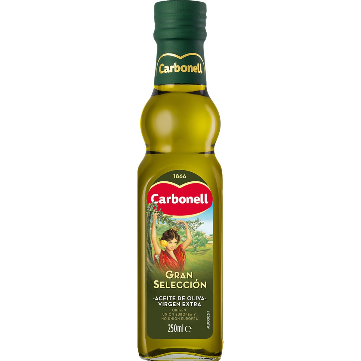 Aceite de oliva virgen extra botella 250 ml · CARBONELL GRAN SELECCION ...