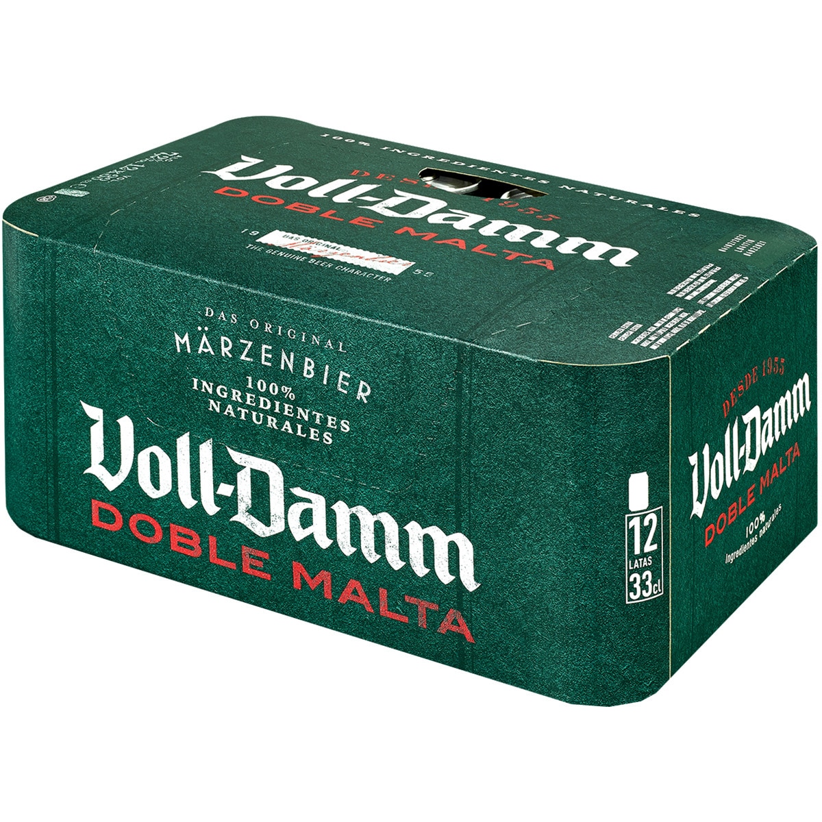 Comprar Cerveza rubia extra doble malta pack 12 latas 33 cl · VOLL DAMM ...