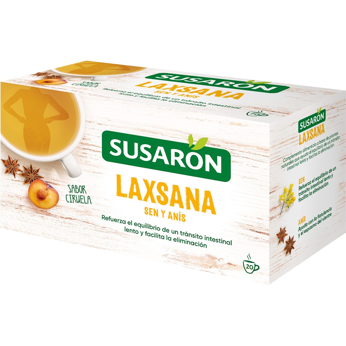 Laxana tisana con sen y anís facilita el tránsito intestinal sabor ...