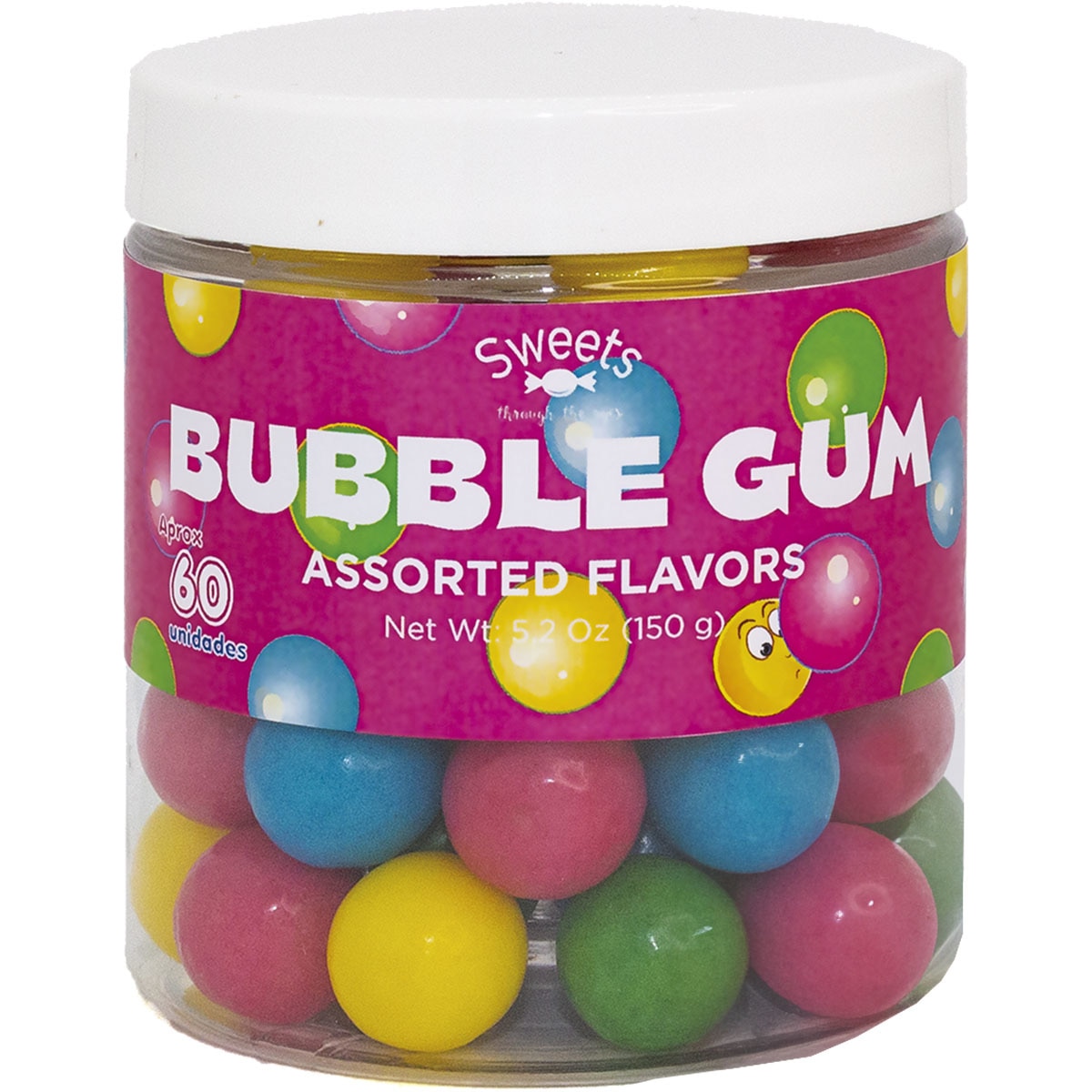 Bola de chicles sabores surtidos bote 150 g · WONKANDY · Supermercado ...