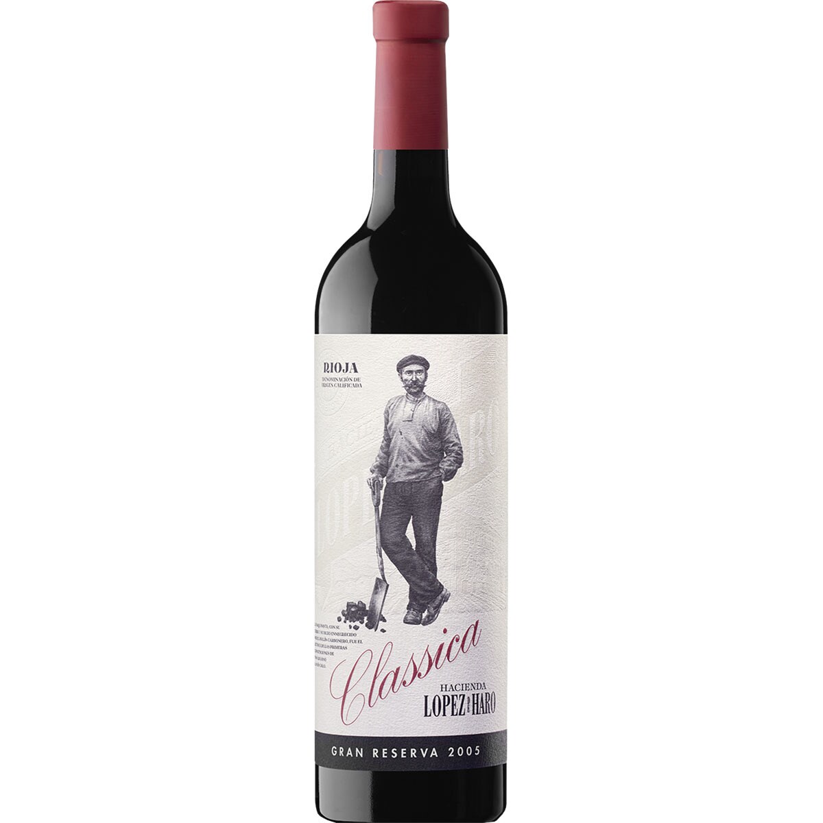 Classica gran reserva red wine DOCa Rioja bottle 75 cl · HACIENDA LOPEZ ...