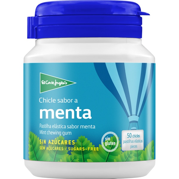 Comprar Chicles con sabor a menta sin azúcar y sin gluten 50 unidades ...