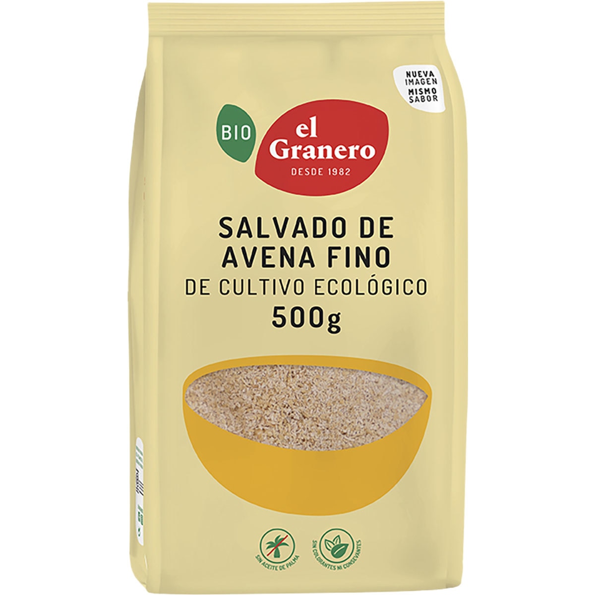 Bio salvado de avena fino ecológico envase 500 g · EL GRANERO INTEGRAL ...
