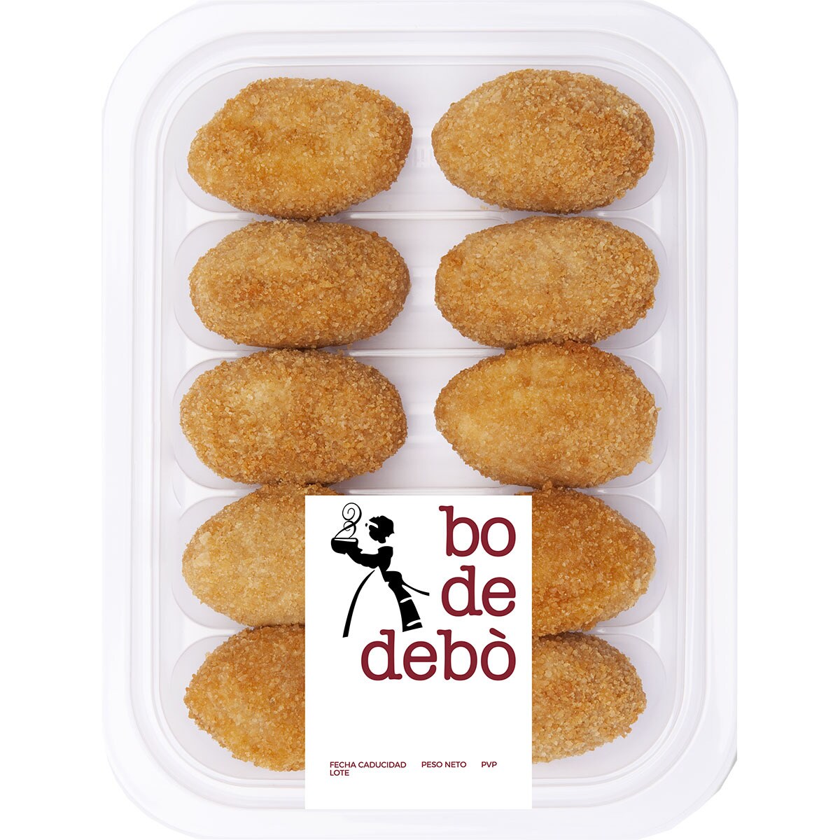 Croquetas de bacalao 10 unidades envase 295 g · BO DE DEBO · Supermercado El Corte Inglés El ...