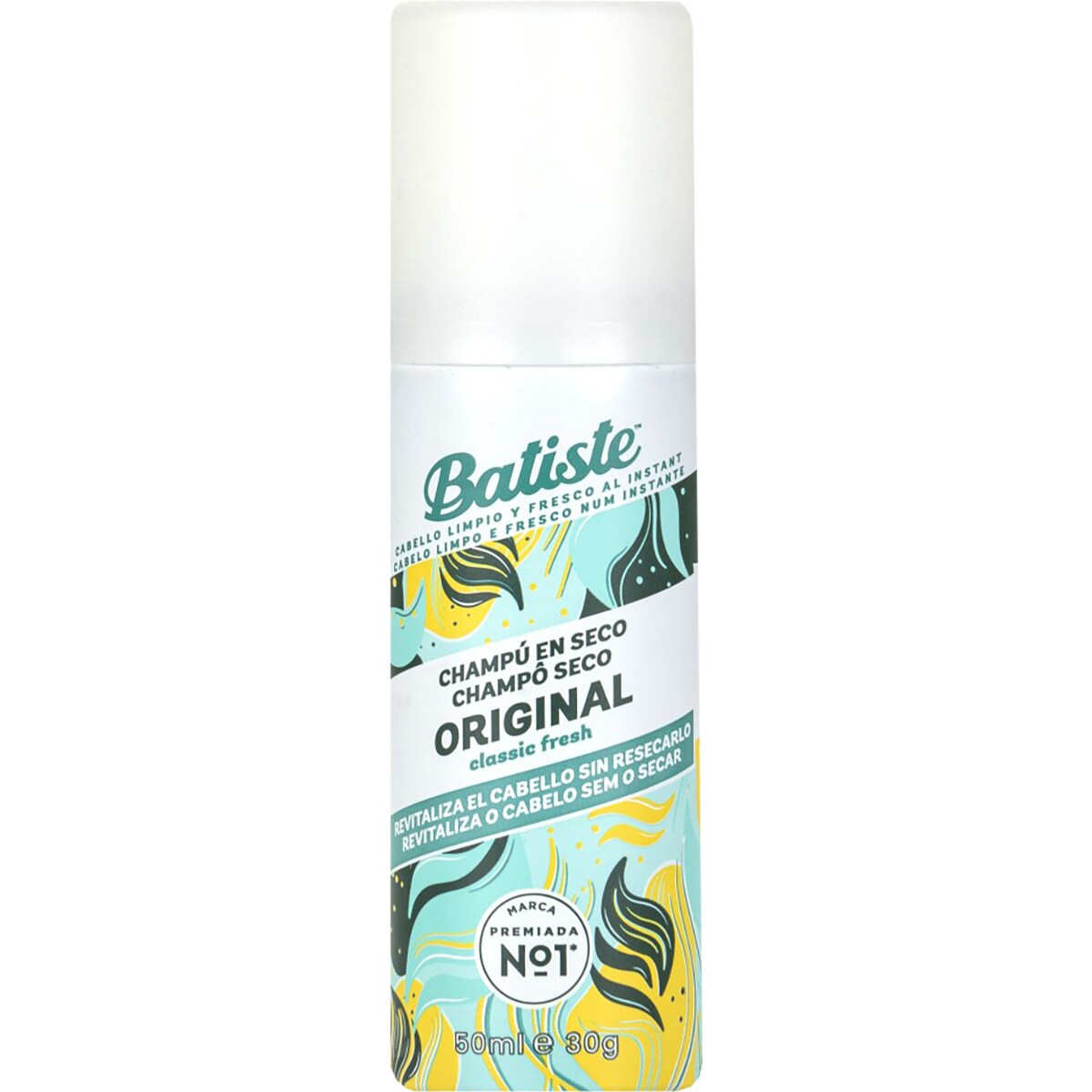 Champú seco Original Classic Fresh spray 50 ml · BATISTE · Supermercado ...