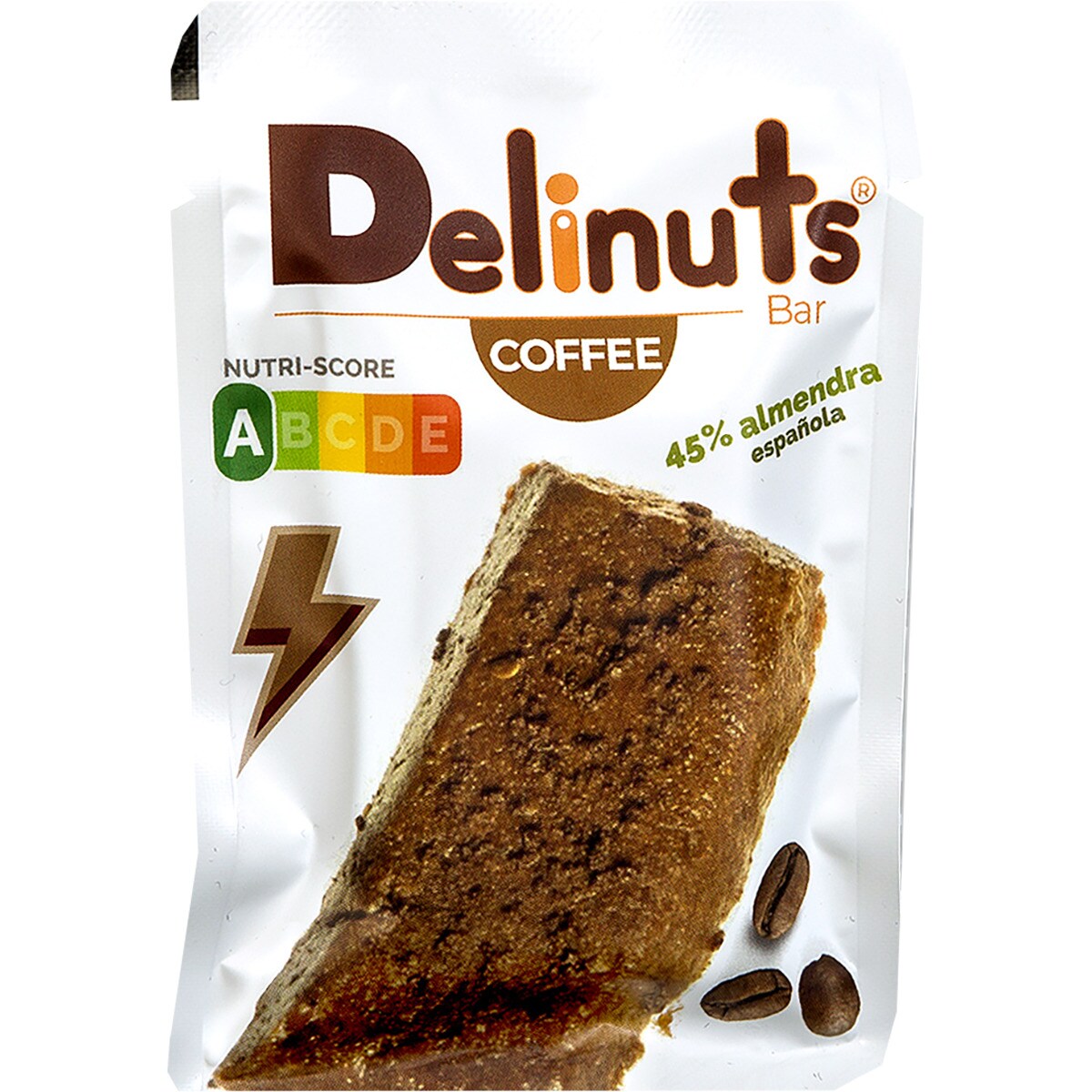 Barritas coffee dátil, almendra tostada, cacao y café sin gluten unidad ...